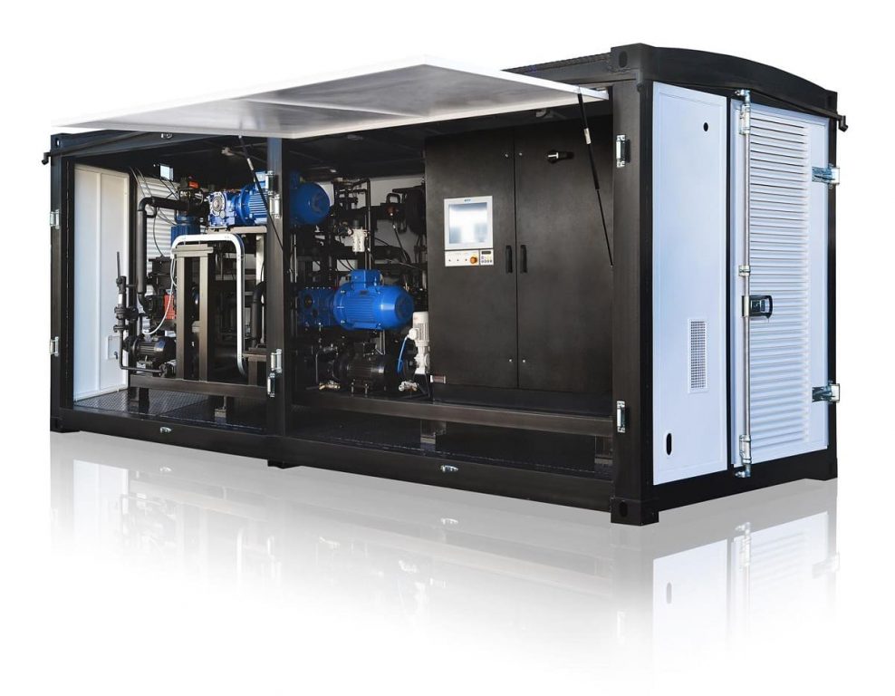 Bitumen modification unit UVB-2 20 m3/hour production - GlobeCore