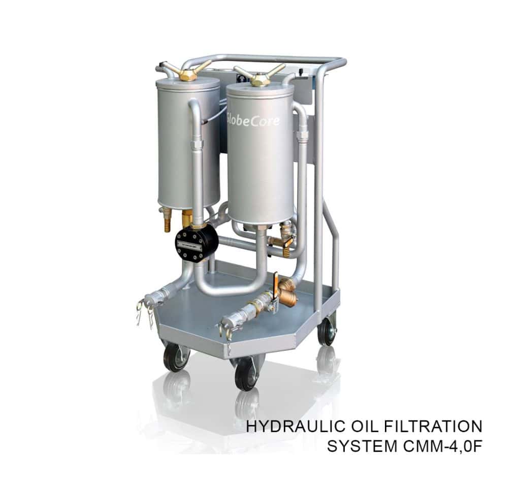 Hydraulic oil filtration system CMM-4,0F - GlobeCore.com