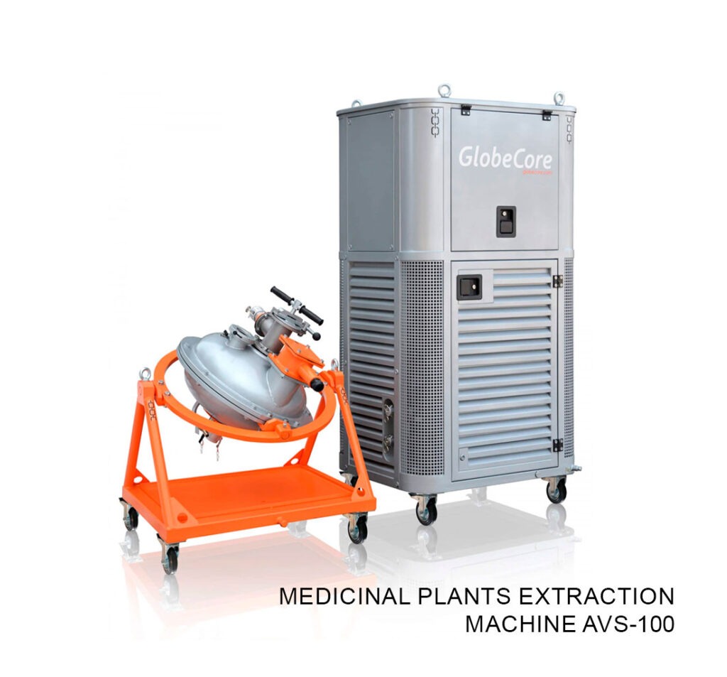 Medicinal plants extraction machine AVS-100 - GlobeCore.com