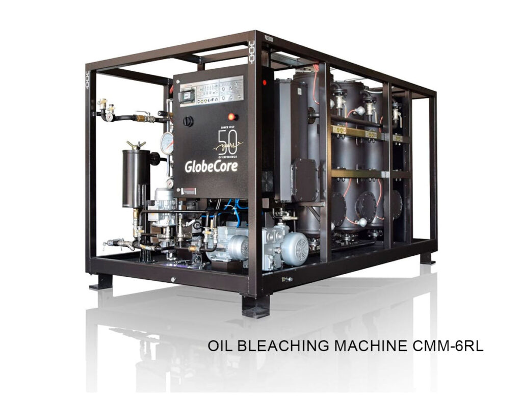 Oil bleaching machine CMM-6RL - GlobeCore.com