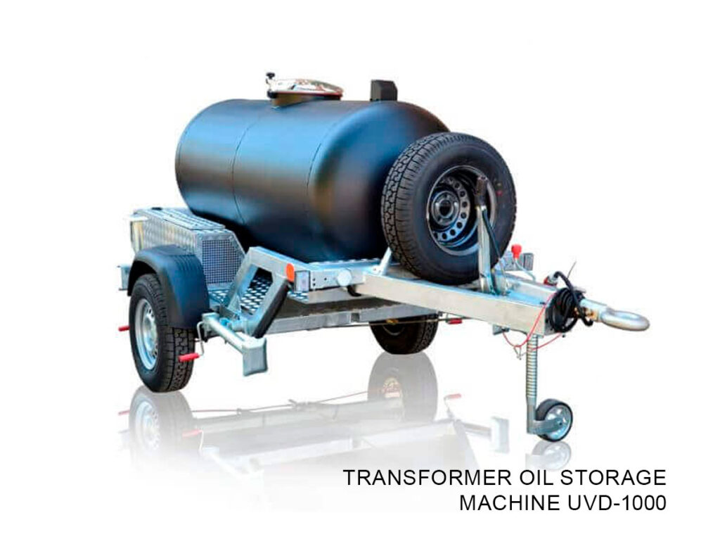 Transformer oil storage machine UVD-1000 - GlobeCore