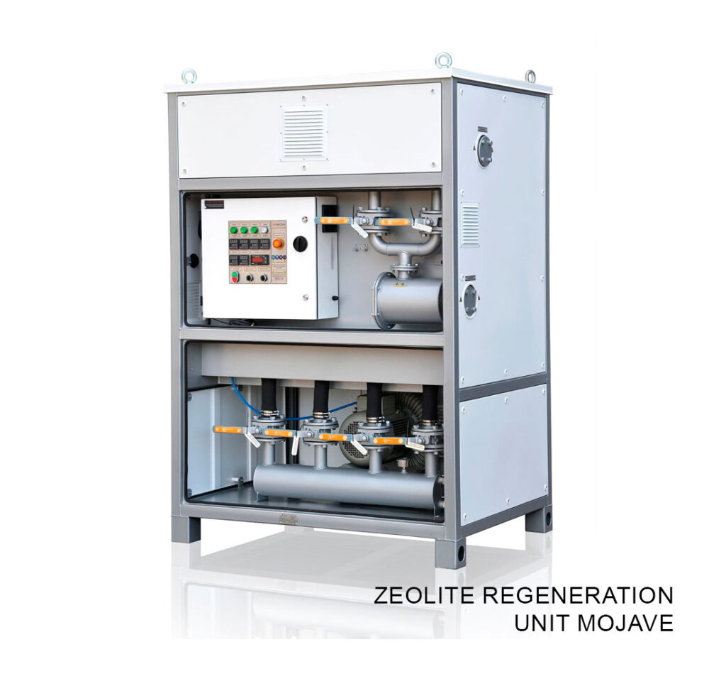 Zeolite regeneration unit Mojave - GlobeCore.com