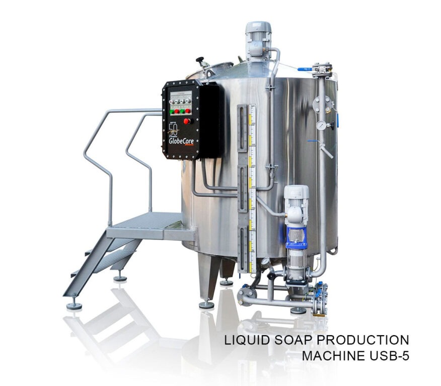 Liquid soap production machine USB-5 - GlobeCore.com