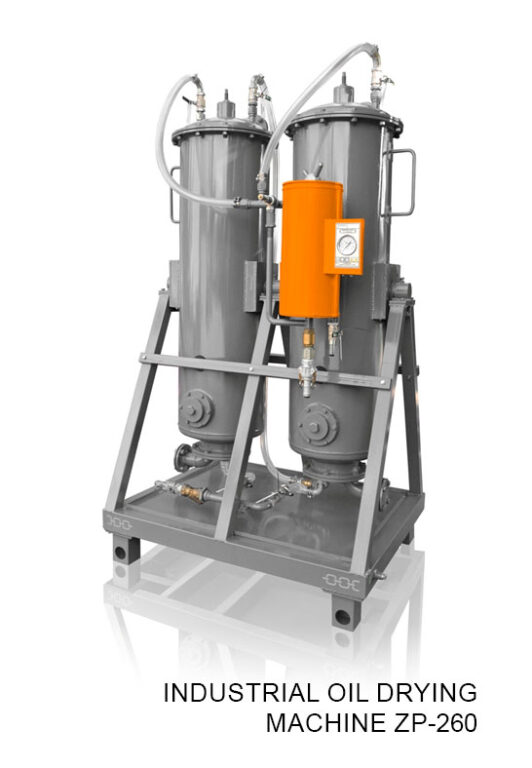 Industrial oil drying machine ZP-260 - GlobeCore.com