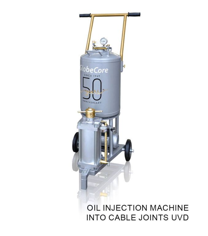 Oil injection machine into cable joints UVD - GlobeCore