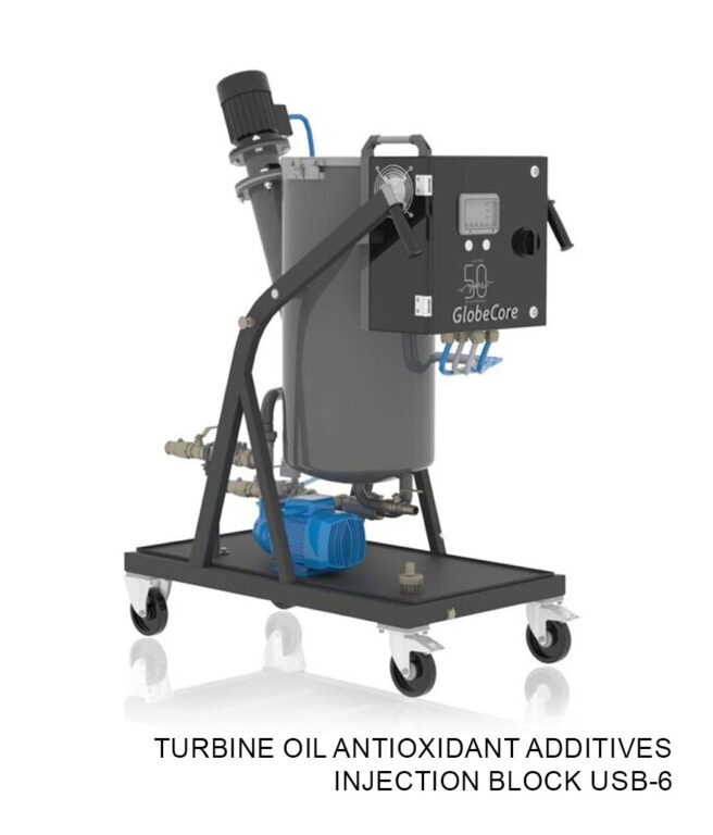 Turbine oil antioxidant additives injection block USB-6 - GlobeCore