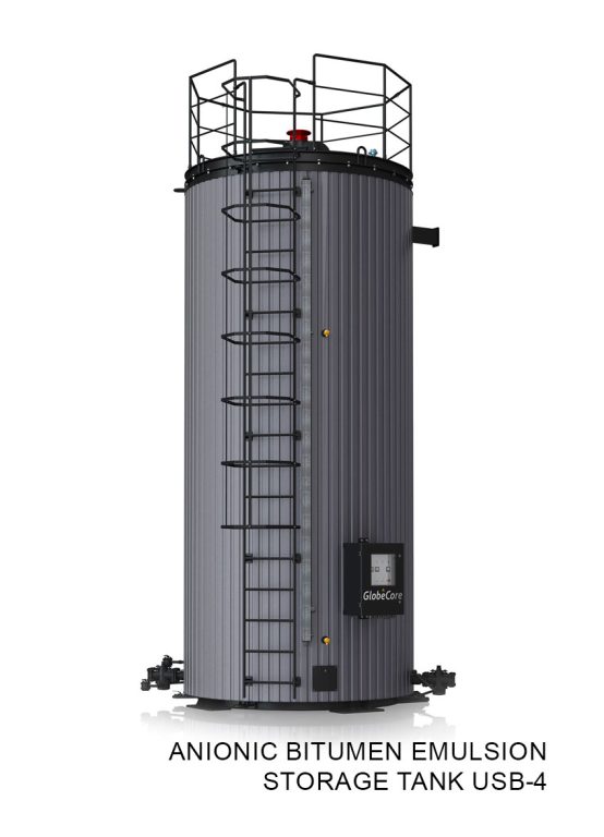 Anionic bitumen emulsion storage tank USB-4 - GlobeCore
