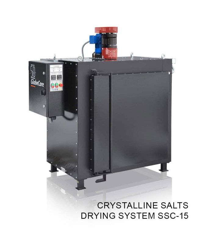 Crystalline salts drying system SSC-15 - GlobeCore