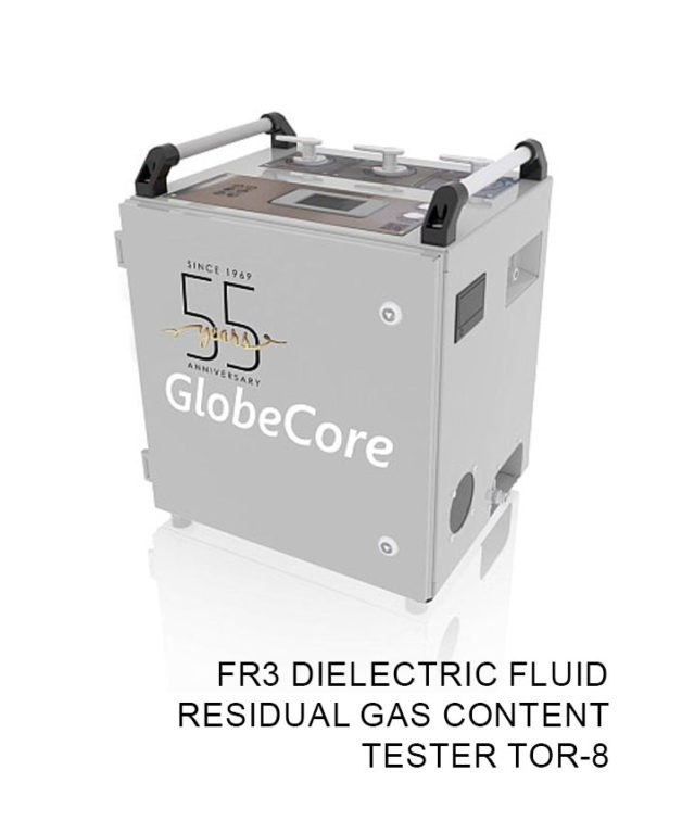 FR3 dielectric fluid residual gas content tester TOR-8 - GlobeCore